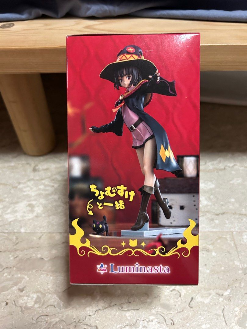 Konosuba - Megumin Luminasta Figure with Chomusuke Ver, Hobbies & Toys ...