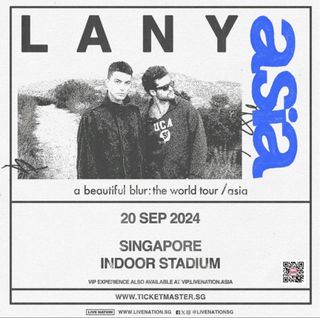 LANY CONCERT 2024, Tickets & Vouchers, Event Tickets on Carousell