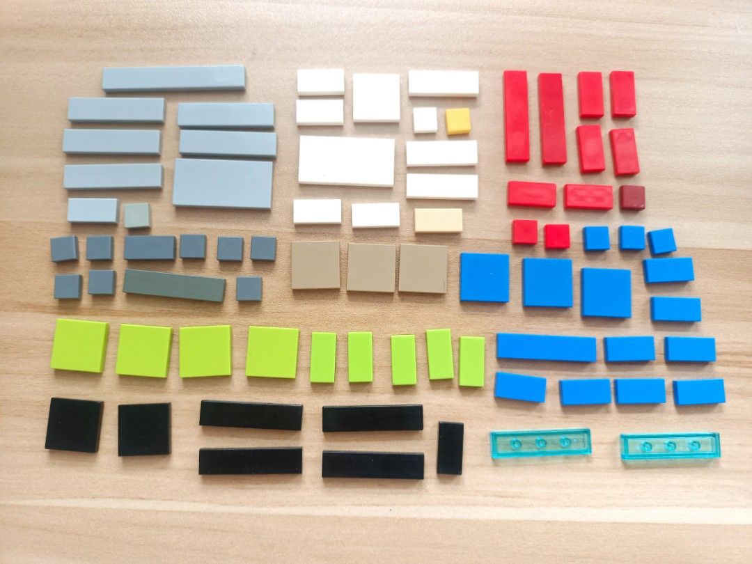 Lego Flat Tiles, Hobbies & Toys, Toys & Games on Carousell