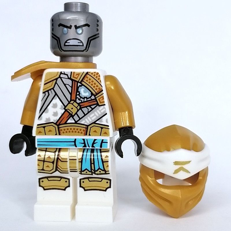 LEGO Ninjago Minifigure - Zane Golden Ninja Crystalized (njo760) 71770 ...