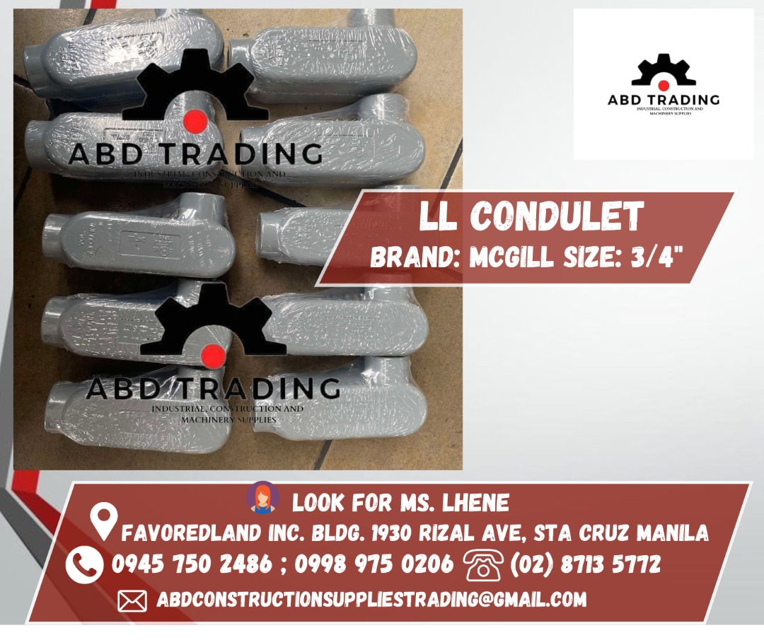 LL CONDULET, Commercial & Industrial, Construction Tools & Equipment on ...