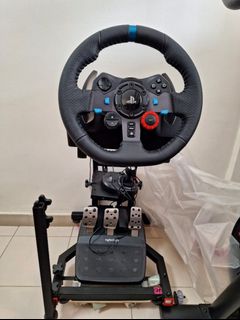 FREE DELIVERY Logitech Replica Momo Wheel + Steering Wheel Driving ...