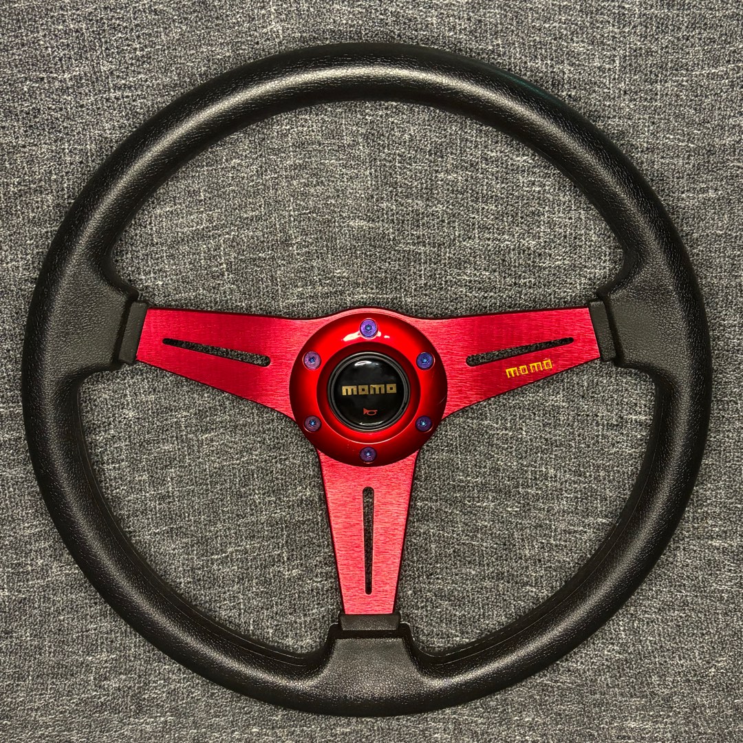 FREE DELIVERY Logitech Replica Momo Wheel + Steering Wheel Driving ...