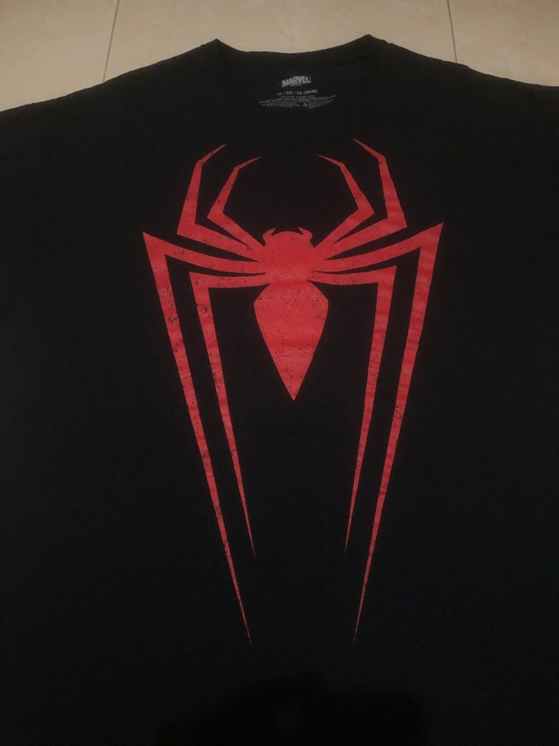 Mad Engine x Marvel Kaos hitam Marvel bergambar big logo Spider-Man ... Mad Engine x Marvel Kaos hitam Marvel bergambar big logo Spider-Man ...