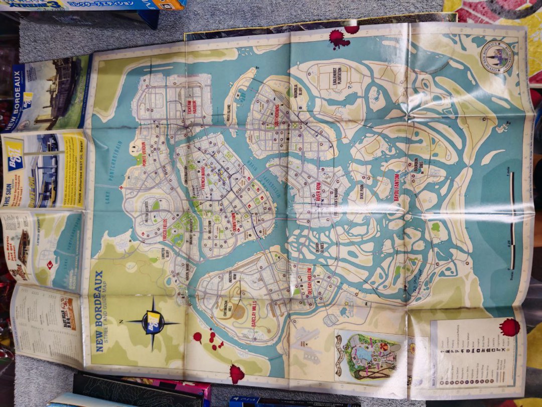 Mafia 3 map, Video Gaming, Gaming Accessories, In-Game Products on ...