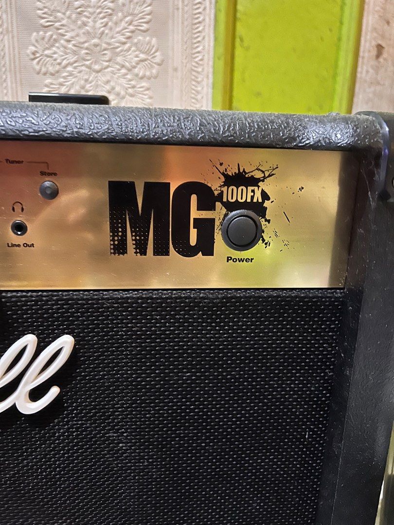 Marshall MG100FX Guitar Amplifier, Hobbies & Toys, Music & Media ...
