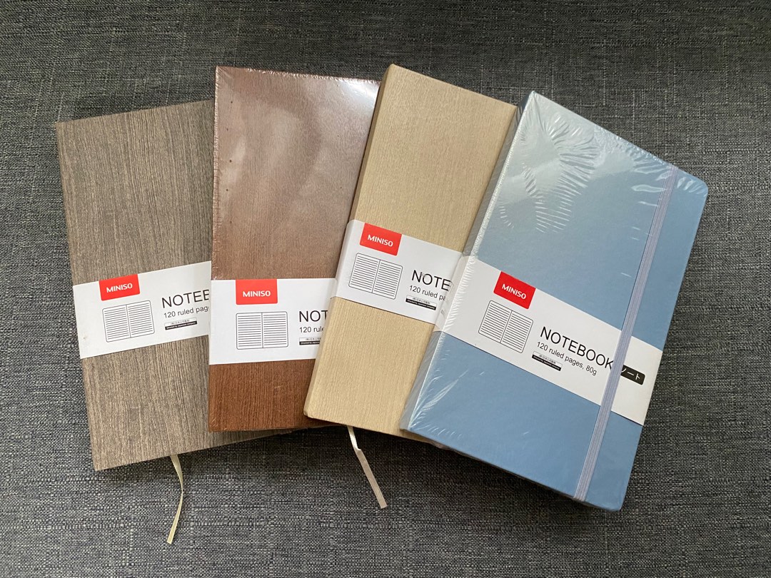 Miniso Hardbound Notebooks, Hobbies & Toys, Books & Magazines ...