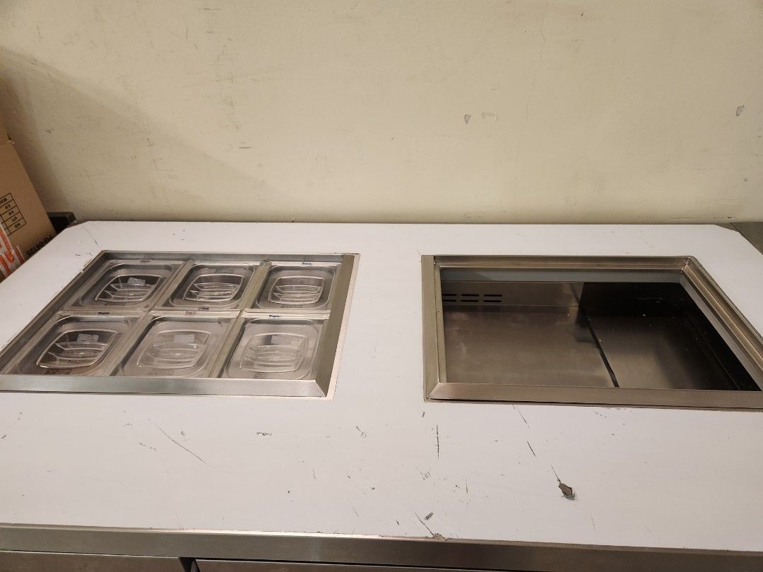 Modelux 2 Door Counter Freezer (1500mm), TV & Home Appliances, Kitchen ...