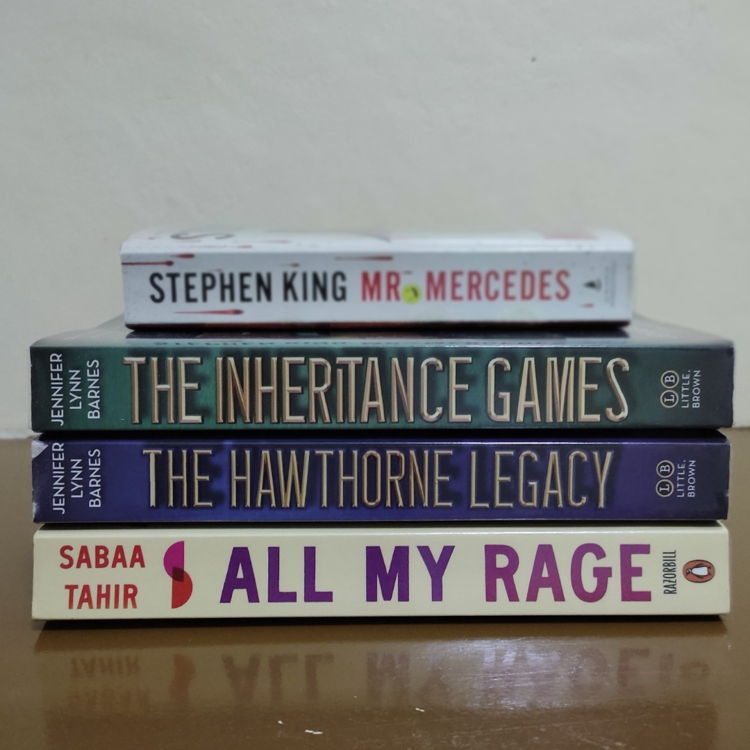 MR. MERCEDES | THE INHERITANCE GAME & THE HAWTHORNE LEGACY | ALL MY ...