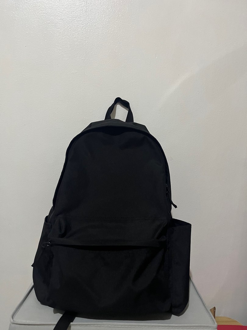 muji less tiring backpack (black), Men's Fashion, Bags, Backpacks on ...
