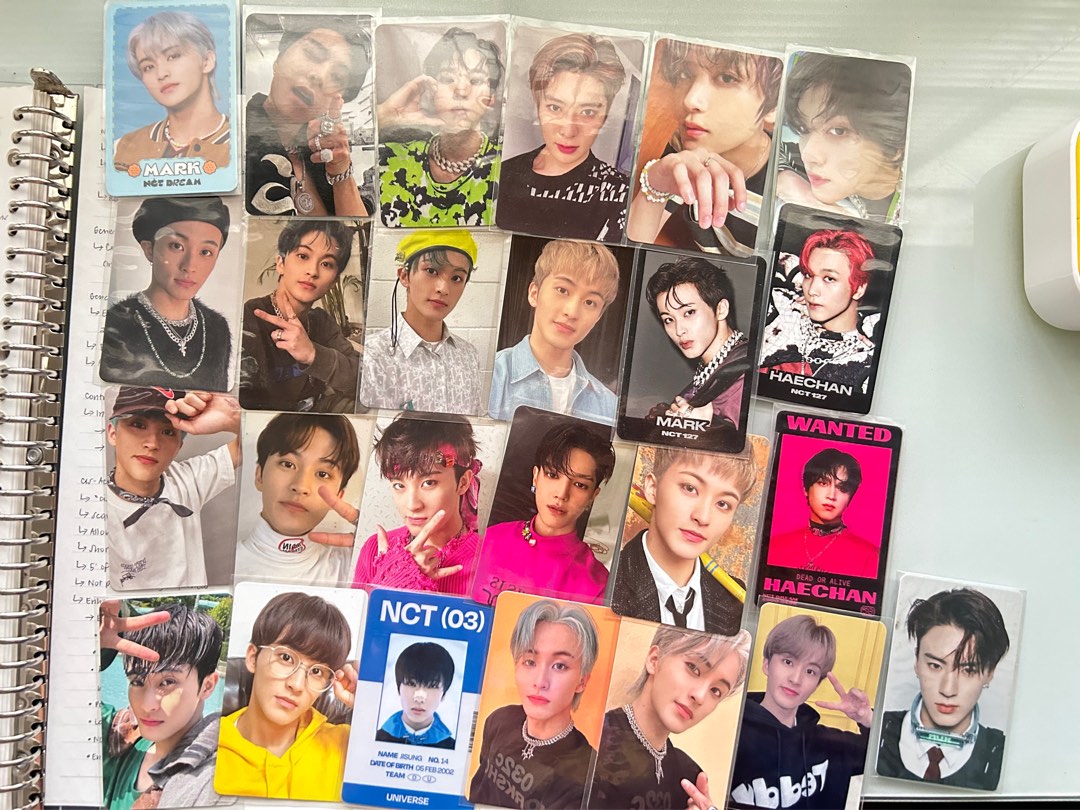 Nct dream 127 photocards mark haechan taeyong jaehyun johnny, Hobbies ...