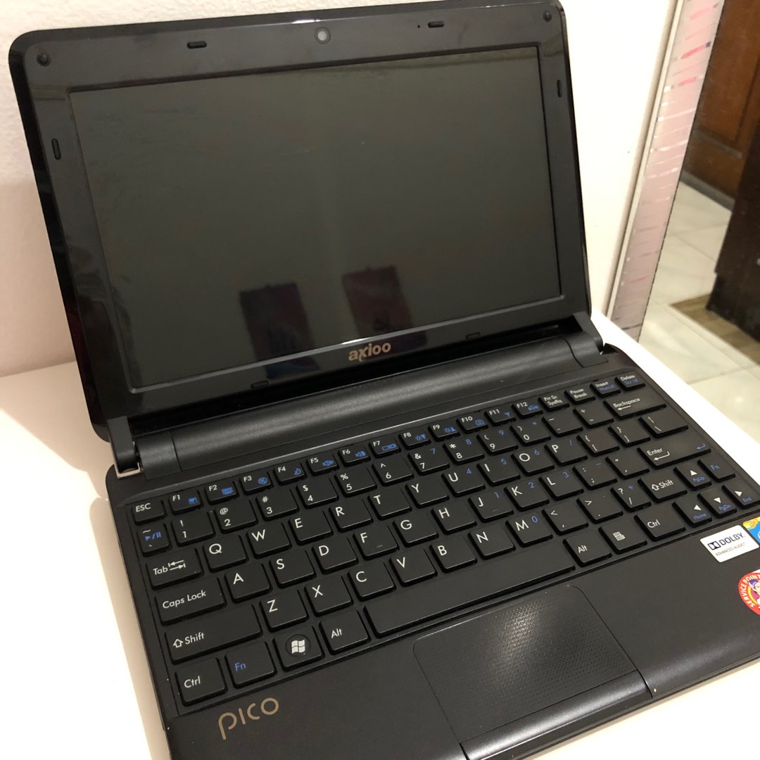 Netbook Axioo Pico Black W217CU/CJM Hitam Laptop, Elektronik, Komputer ...