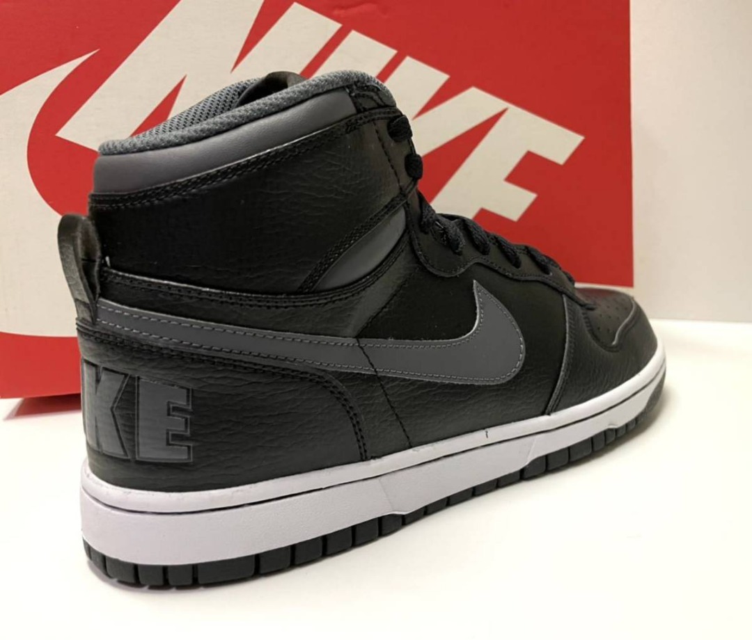 Nike Sneakers Nike Big Nike High Black Dark Grey Nike Mid Cut Nike ...