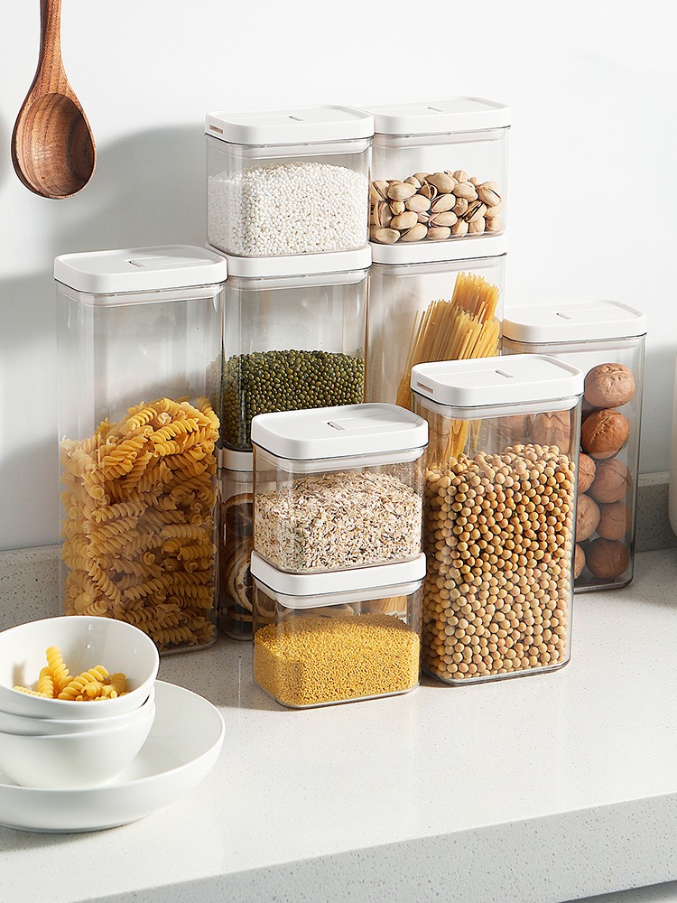 Nordic Dry Food Container Pantry Food Storage Dispenser Lunch Box BPA ...
