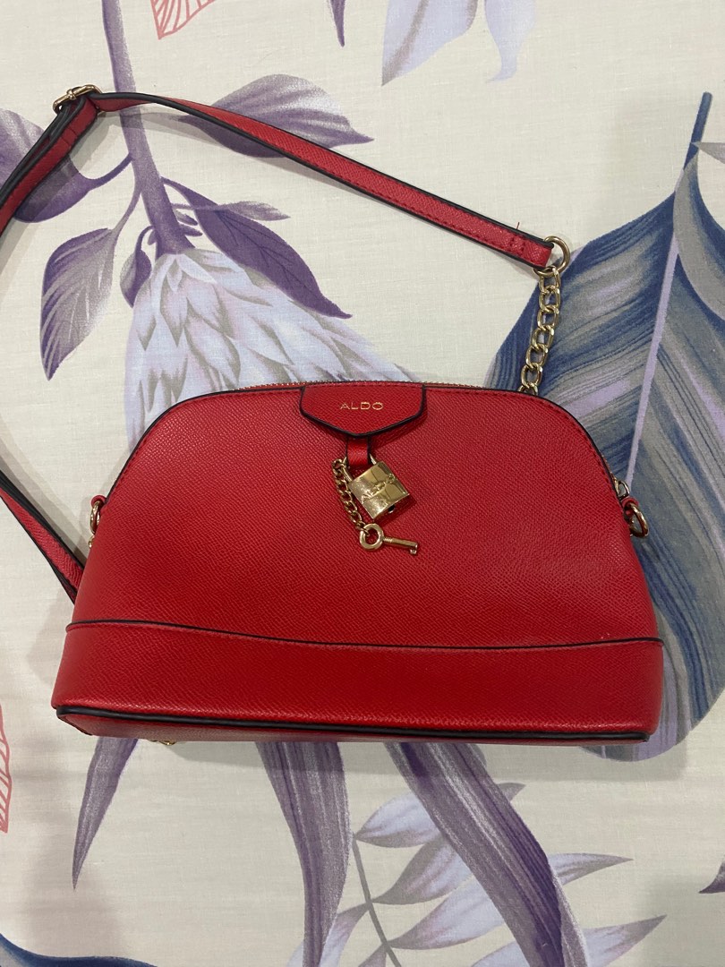 ORIGINAL ALDO unused red shoulder bag, Women's Fashion, Bags & Wallets ...
