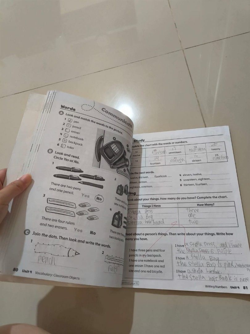Oxford English Book Grade 1 (Student book & Workbook), Buku & Alat ...