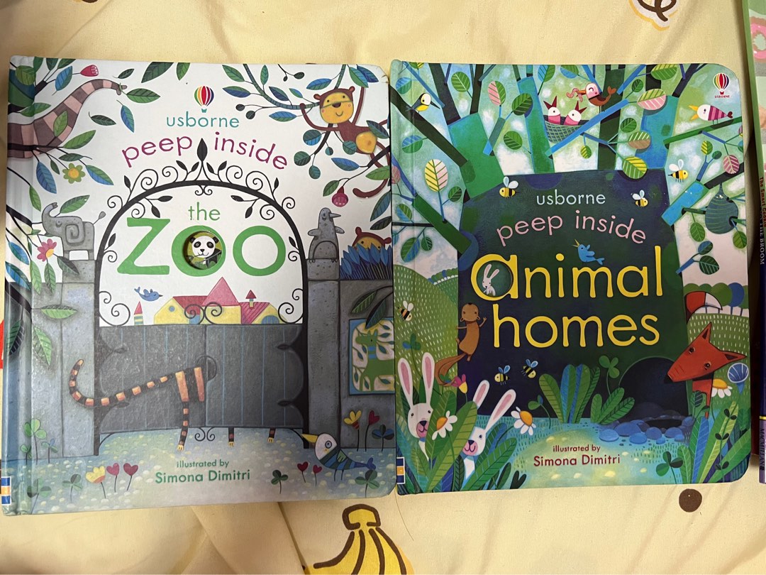 Peep Inside 揭揭書, 興趣及遊戲, 書本 & 文具, 小說 & 故事書 - Carousell