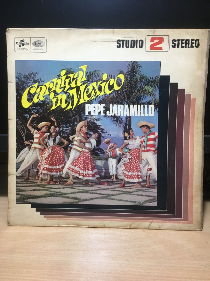 Piring Hitam LP Vinyl Record - Pepe Jaramillo - Carnival In Mexico ...