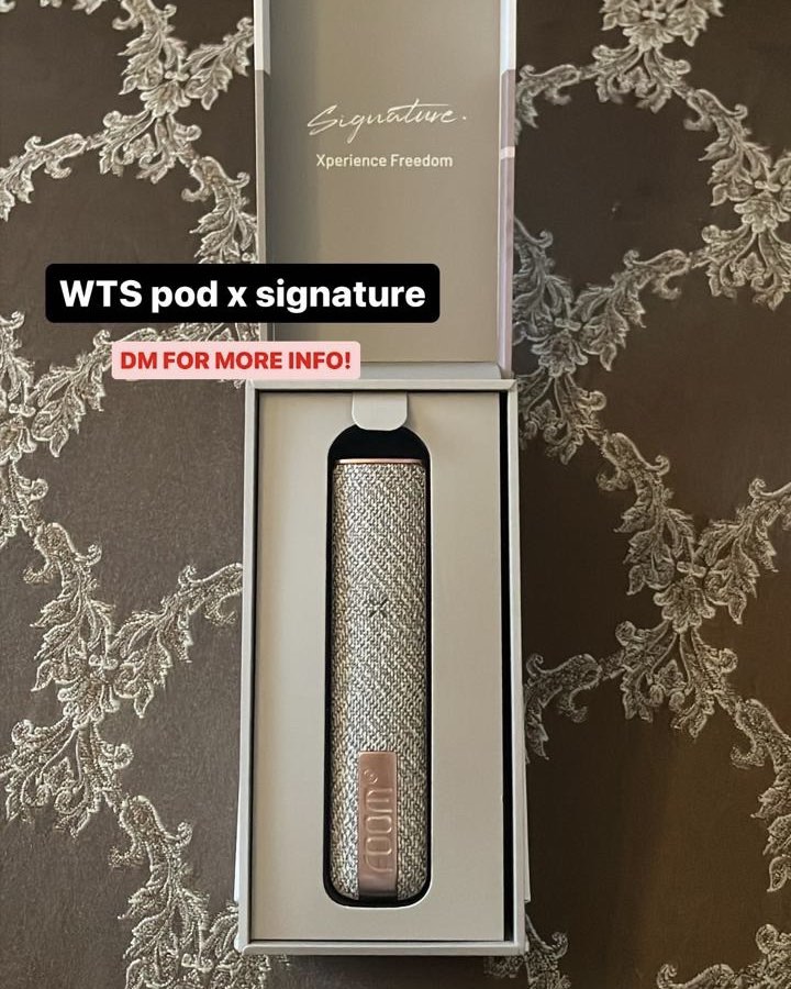 Pod X Signature Foom Beige, Elektronik, Lainnya di Carousell