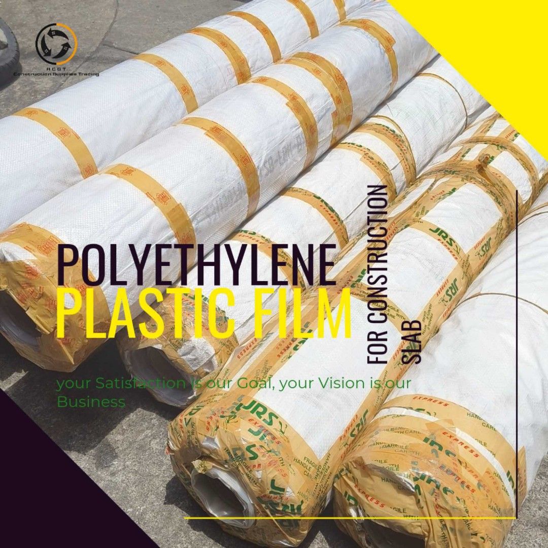 Polyethylene Plastic Film, Commercial & Industrial, Construction ...