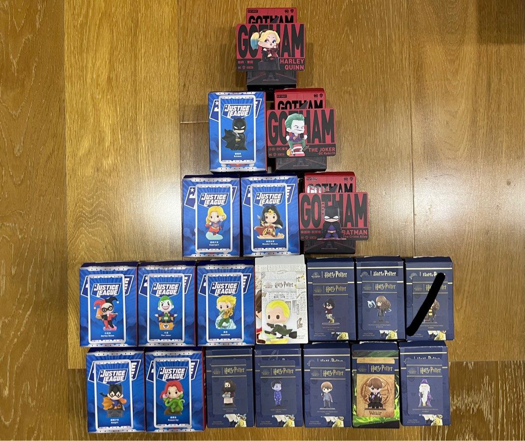 Pop mart DC Gotham City Series DC Justice League Series Harry Potter ...