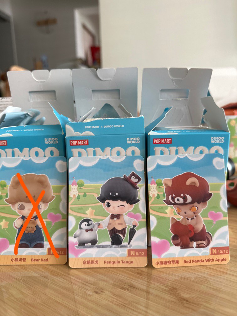 Popmart dimoo animal kingdom/ dimoo by your side , Hobbies & Toys, Toys ...