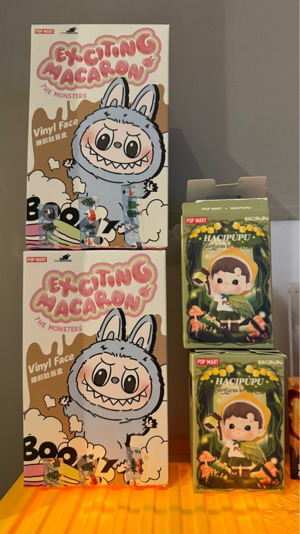 Popmart Hachipupu labubu, Hobbies & Toys, Toys & Games on Carousell