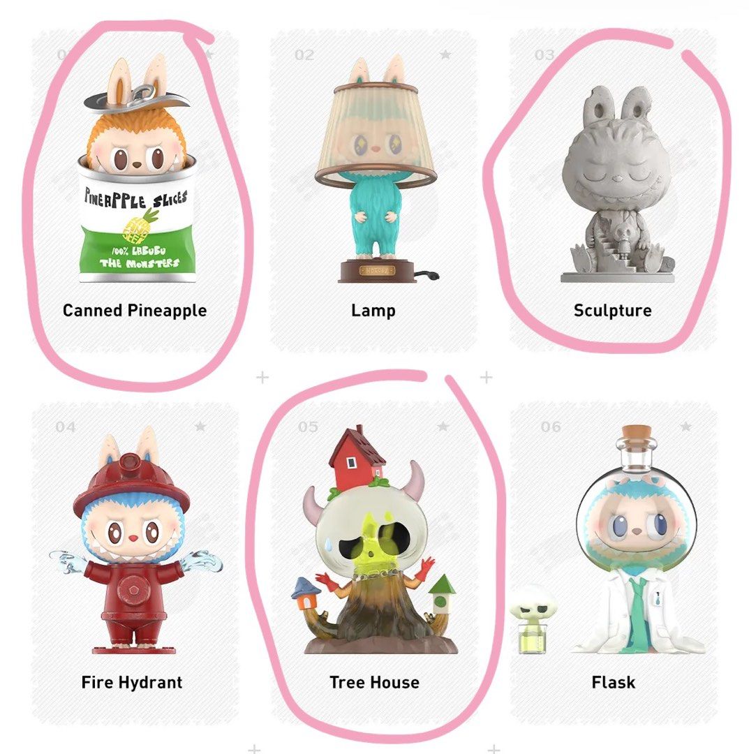 POPMART Labubu Almost Hidden, Hobbies & Toys, Toys & Games on Carousell