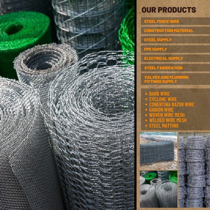 Poultry Fence Wire / Cyclone and Barbed Wire / Razor Wire, Commercial ...