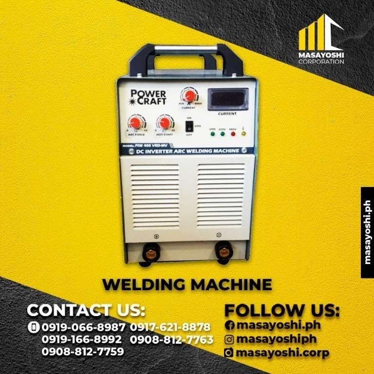 Powercraft DC ARC Welding Machine Multi Voltage (PIW 405VRD -MV ...