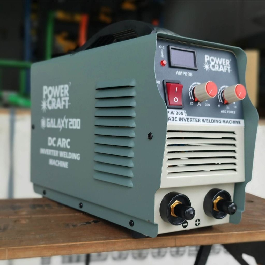 Powercraft Heavy Duty Welding Machine Inverter PIW 205 Galaxy 200A (New ...