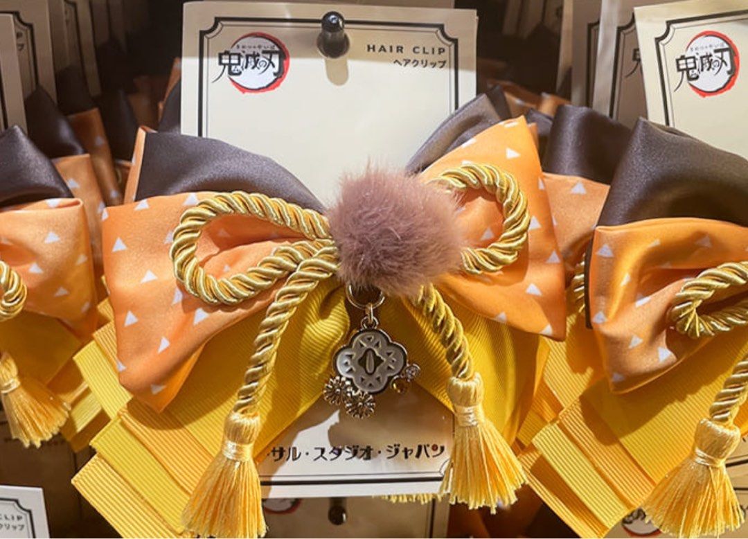 Preorder official usj universal studios Japan demon slayer hair clip ...