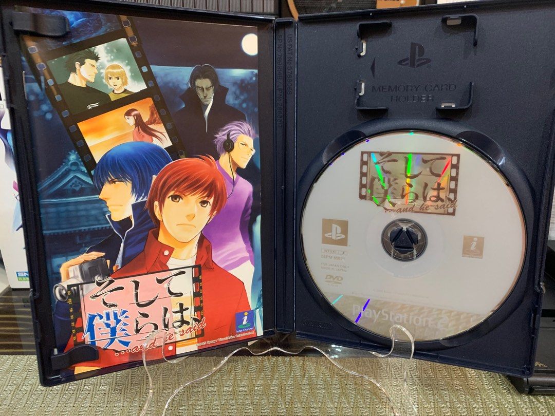PS2 PlayStation 2 Soshite Bokura wa and he said Japanese, Video Gaming ...