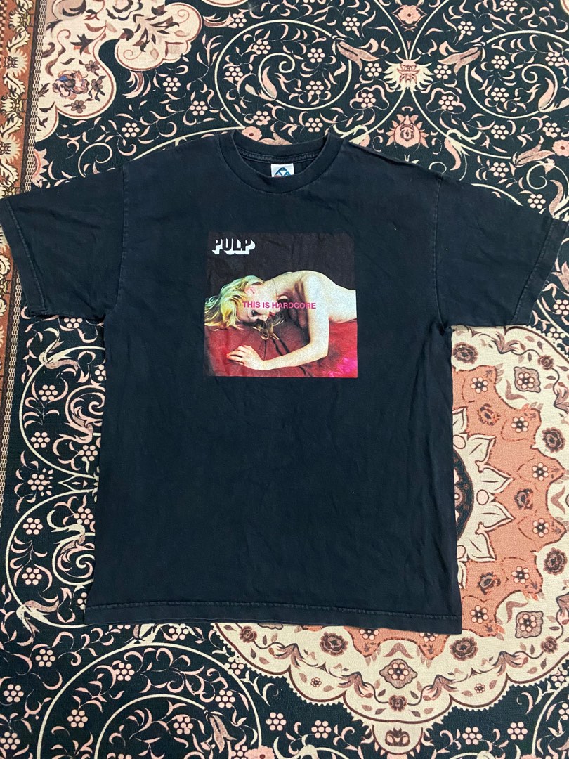 Pulp band shirt, Men's Fashion, Tops & Sets, Tshirts & Polo Shirts on ...