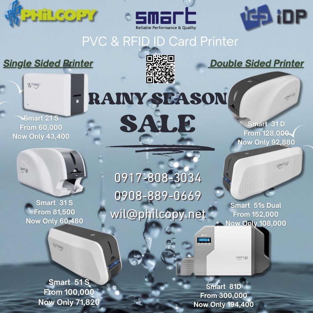 PVC and RFID ID Card Printer Machine, Computers & Tech, Printers ...