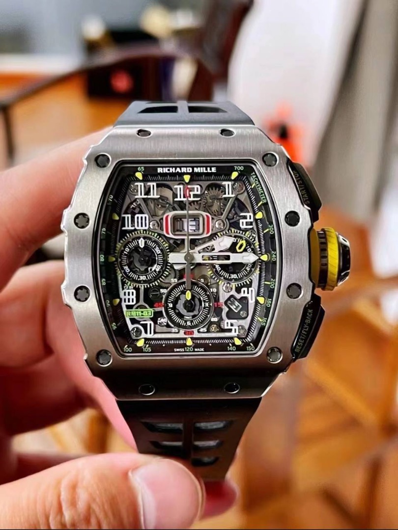 Richard Mille RM11-03TI Titanium, Luxury, Watches on Carousell