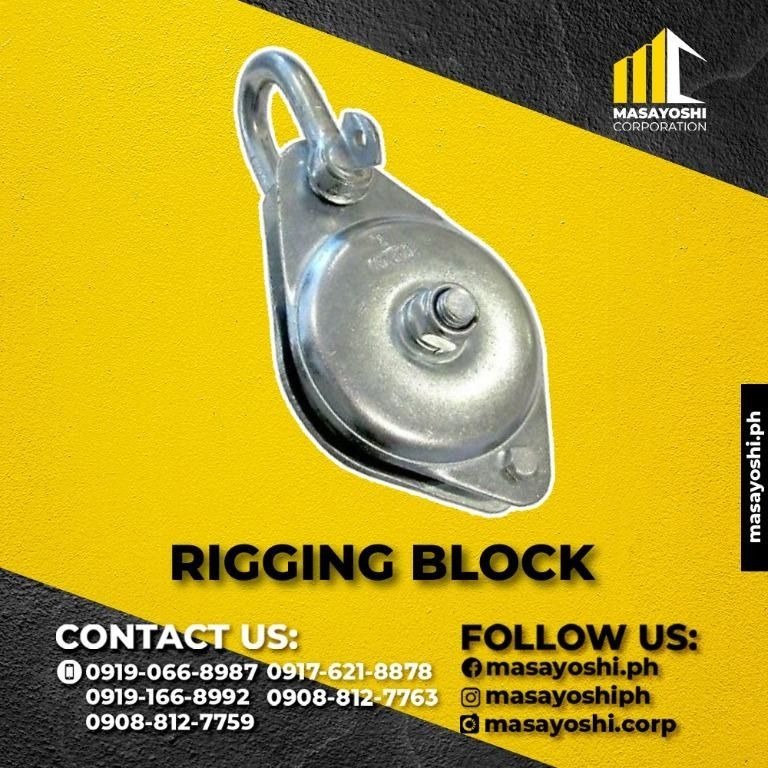 Rigging Block | Pulley | Lifting Equipment | Block | Lifting Block ...