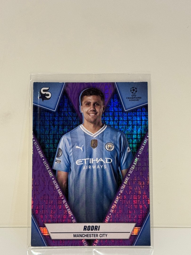 Rodri 49/99 ultra rare numbered , Hobbies & Toys, Toys & Games on Carousell