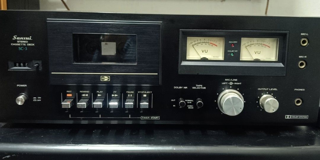 Sansui SC-3 Cassette Player, Audio, Portable Music Players on Carousell