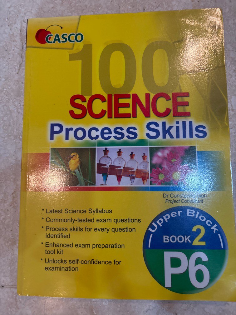 Science process skills upper block book 2 Primary 6, Hobbies & Toys ...
