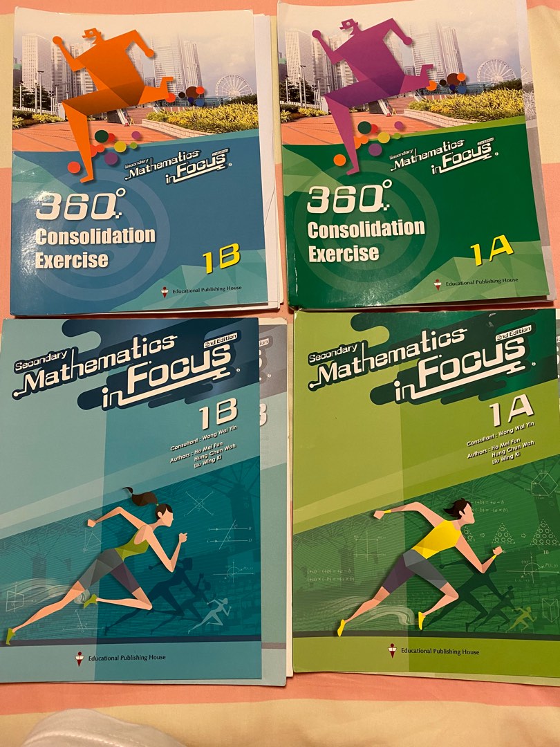 Secondary Mathematics in Focus 1A&1B, 興趣及遊戲, 書本 & 文具, 教科書 - Carousell