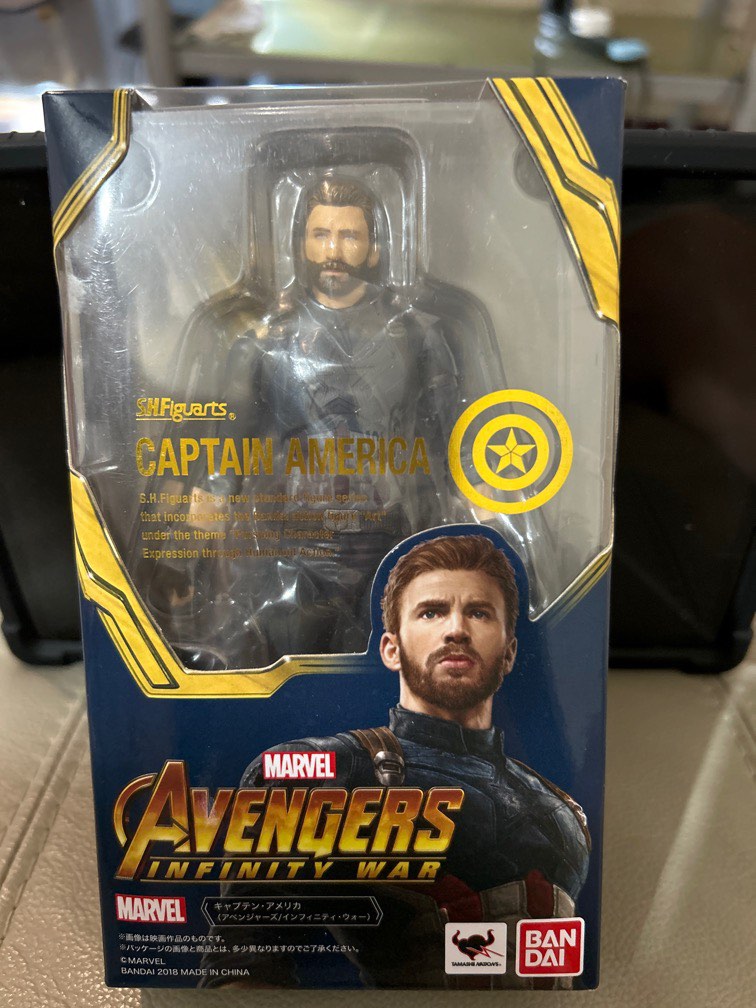 Sh figuarts Captain America Avengers Infinity War, Hobbies & Toys, Toys ...