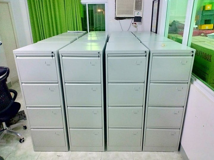 STEEL VERTICAL FILING CABINET #STEEL CABINET, Furniture & Home Living ...