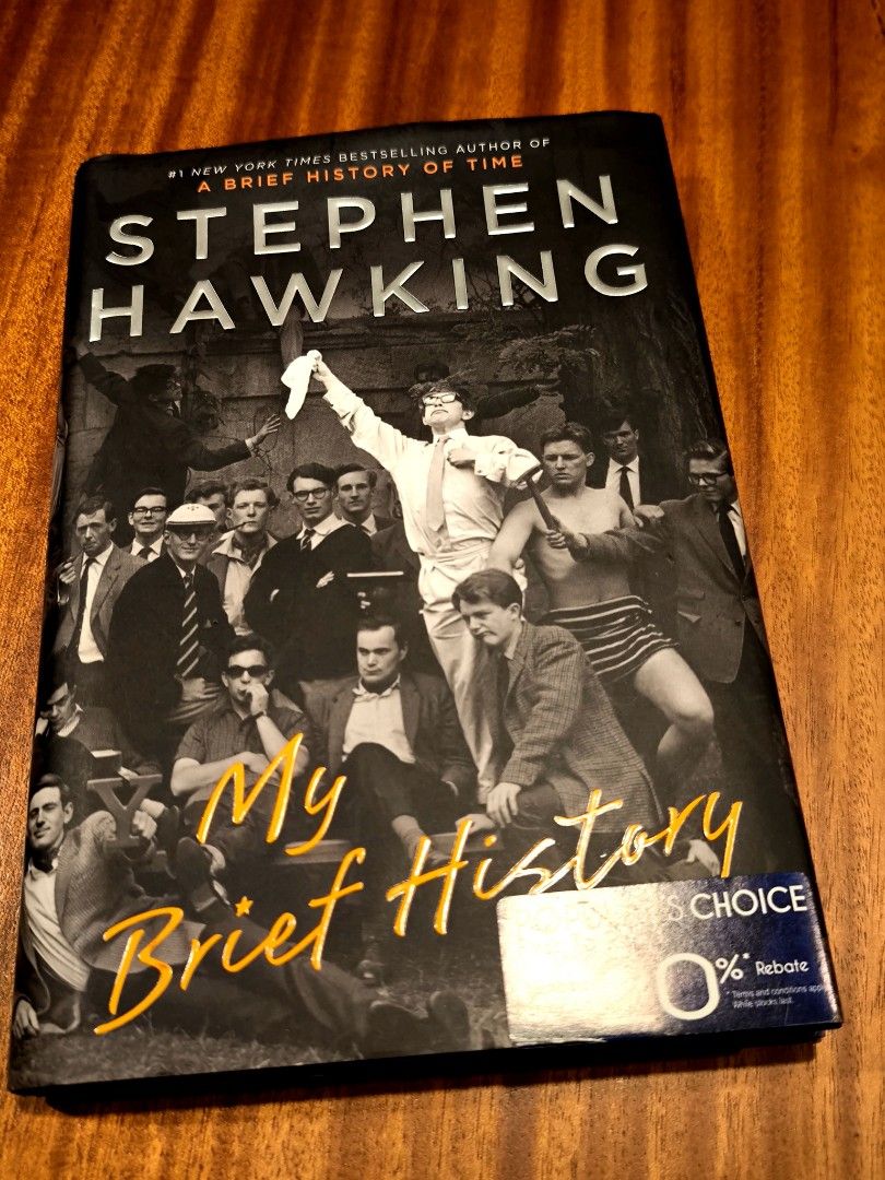 Stephen Hawking My Brief History Book Biography, Hobbies & Toys, Books ...