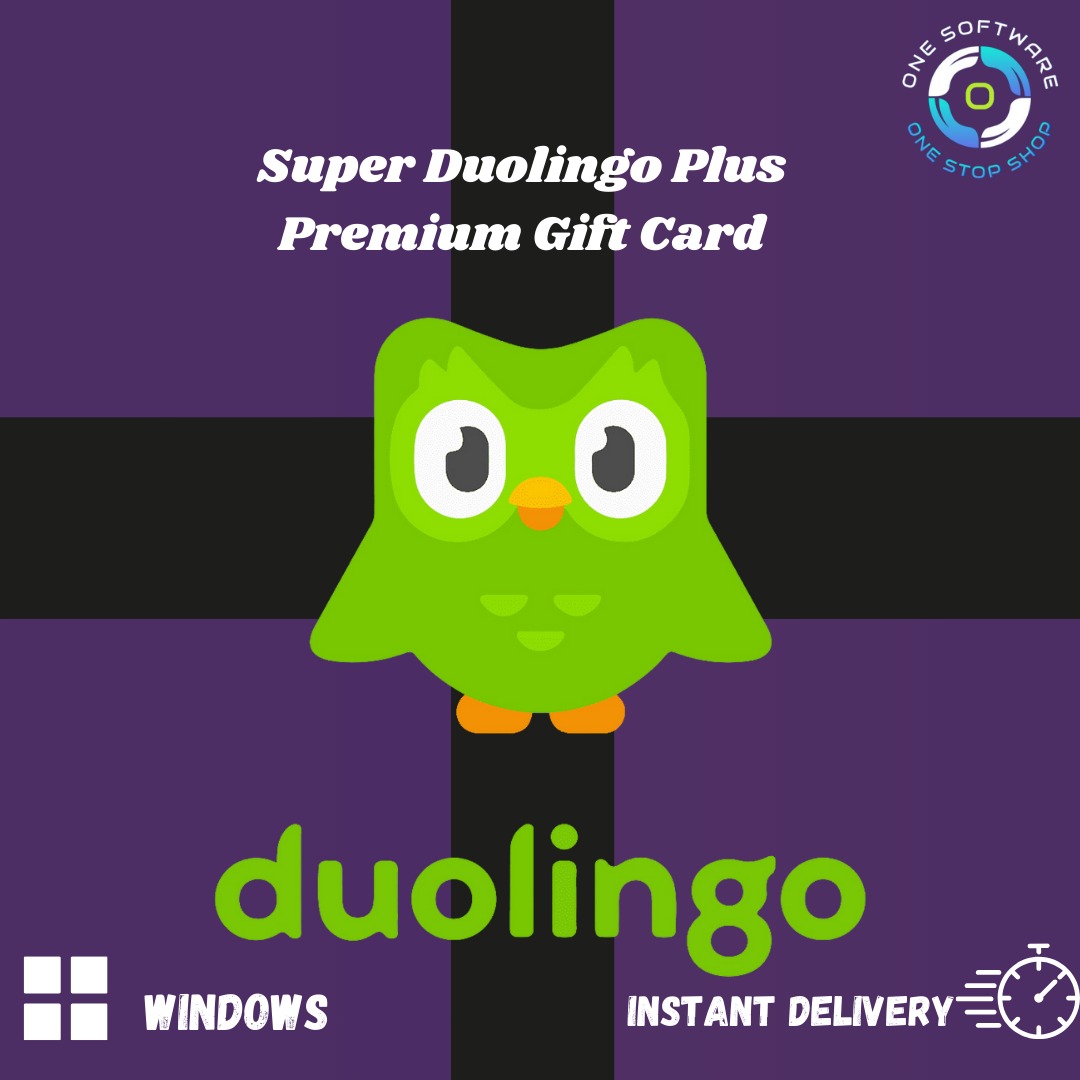 Super Duolingo Plus Premium Gift Card, Computers & Tech, Parts ...