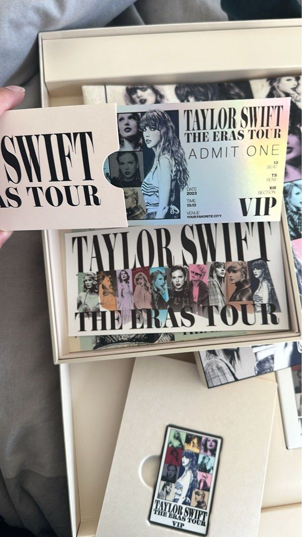 Taylor Swift Eras Tour Vip Box, Hobbies & Toys, Music & Media, Music ...