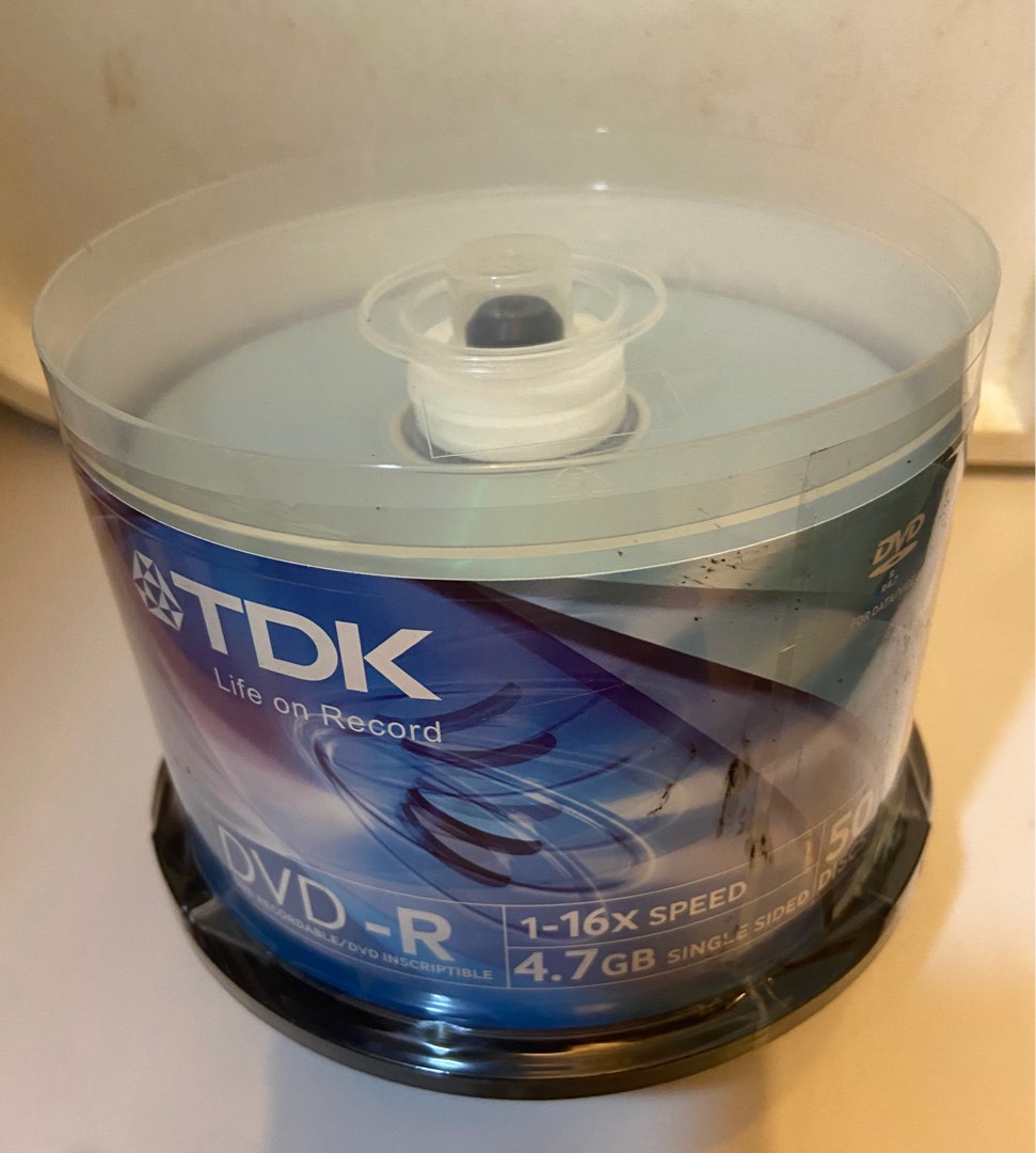 TDK DVD-R 光碟50只, 電腦＆科技, 商務用科技產品 - Carousell