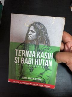 Buku Terima Kasih Si Babi Hutan by Ismail Ariffin @ Lepat, Hobbies ...