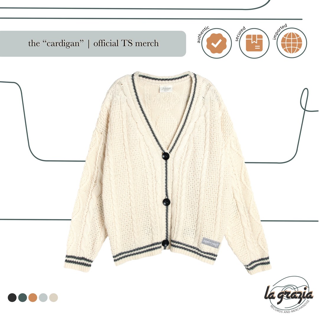 the folklore “cardigan” official TS merch, Hobbies & Toys, Memorabilia ...