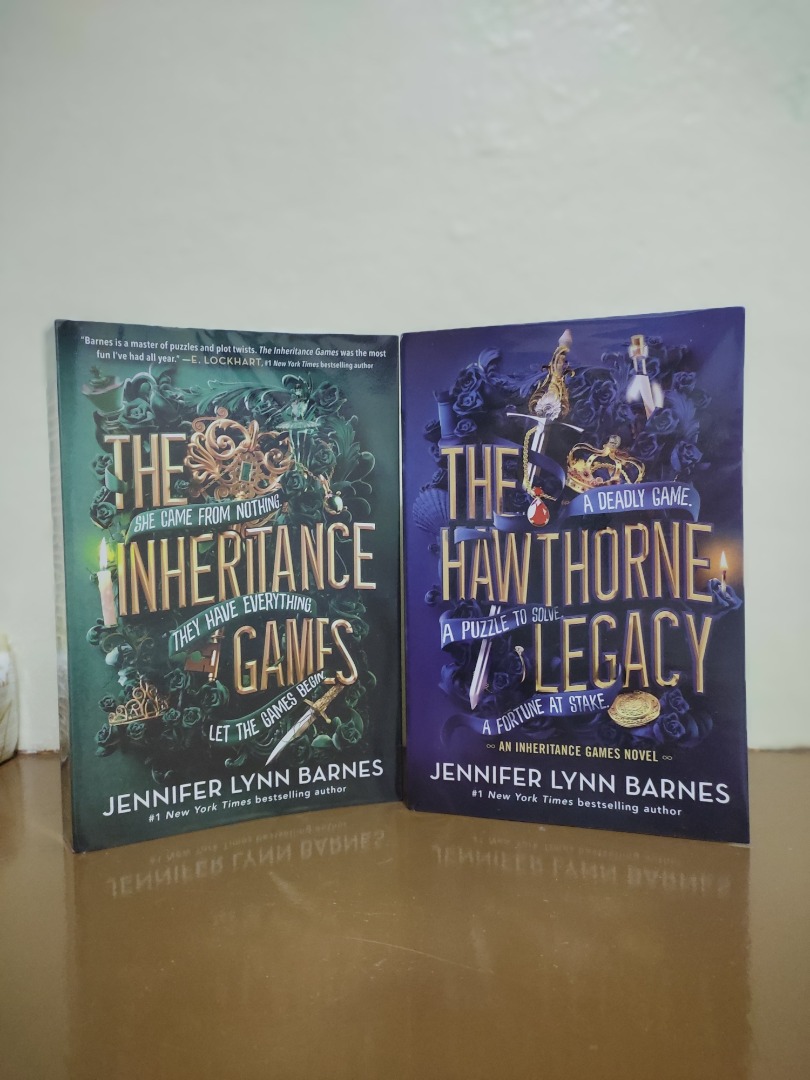THE INHERITANCE GAME & THE HAWTHORNE LEGACY BY JENNIFER LYNN BARNES ...